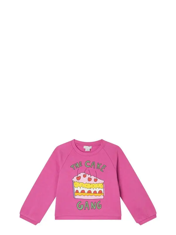 Stella McCartney Cake Sweatshirt - Fuchsia