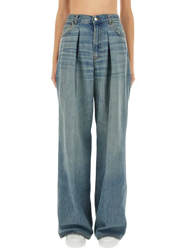HAIKURE Candy Wide-leg Jeans - Denim