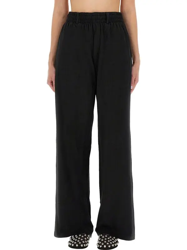 Alexander Wang Jersey Sport Pants - Black