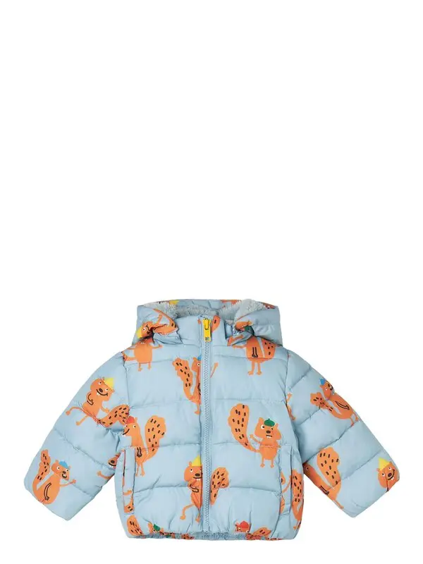 Stella McCartney Printed Padded Jacket - Azure