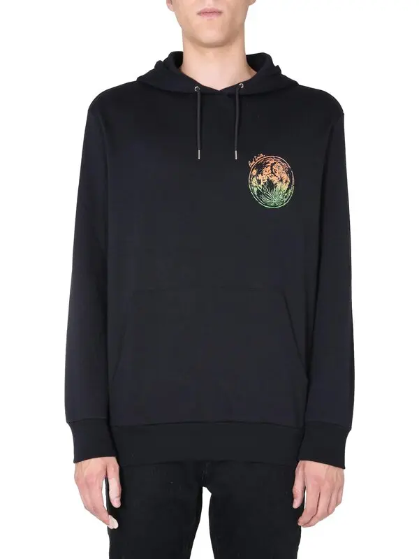 Paul Smith Hooded Sweatshirt - Black