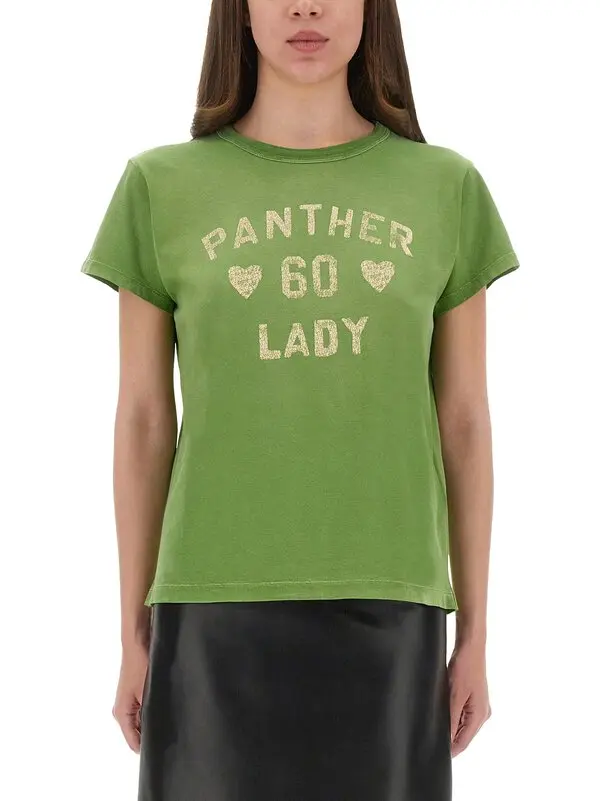Valentino Garavani Printed Cotton T-shirt - Green