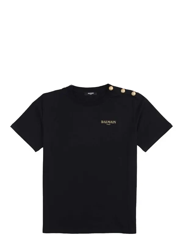 Balmain Logo T-shirt - Black