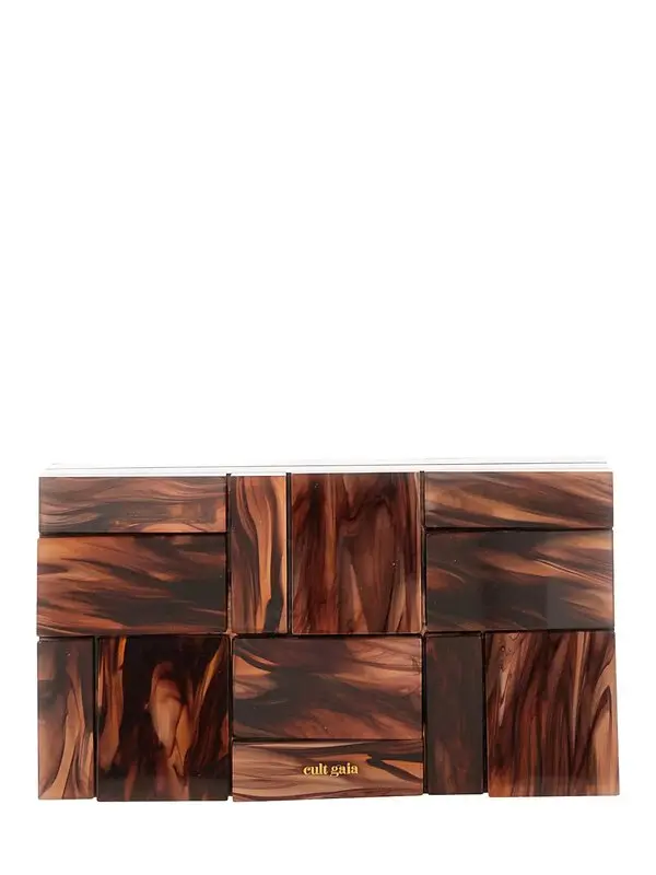 Cult Gaia Gallery Clutch - Brown