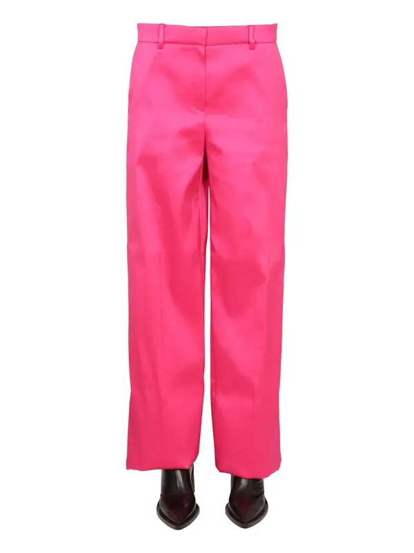 Magda Butrym Wide Leg Trousers - Fuchsia