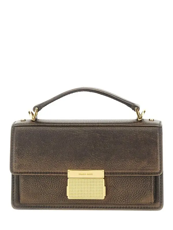 GOLDEN GOOSE Small Venice Bag - Dark Brown