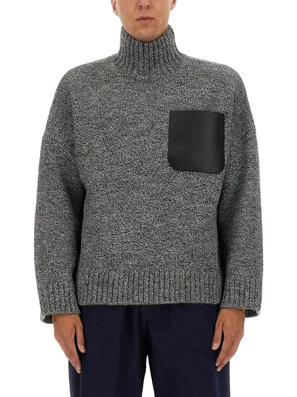 JW Anderson Turtleneck Shirt - Grey