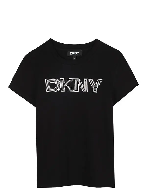 Dkny Logo T-shirt - Black