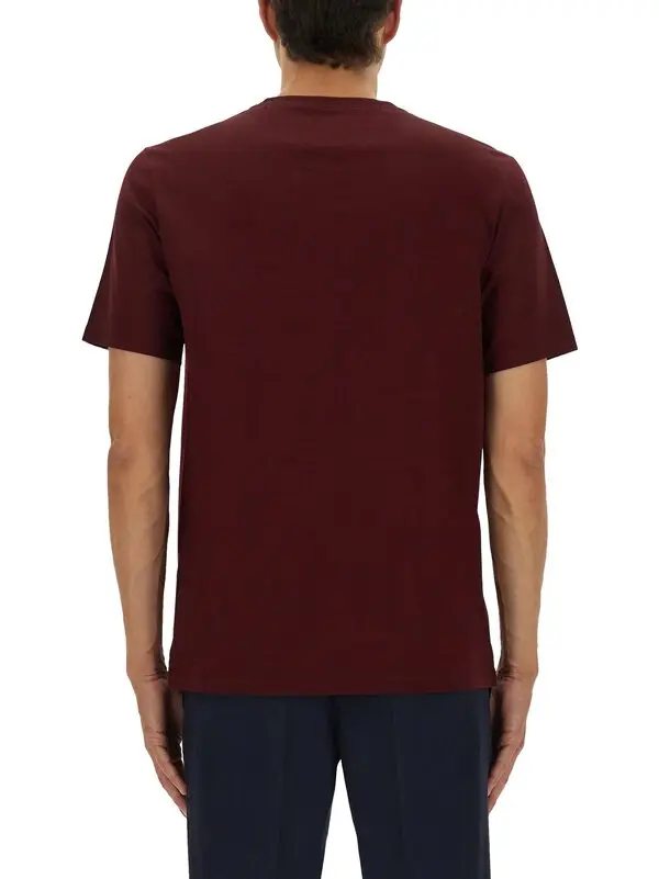 Paul Smith Striped Pocket T-shirt - Red
