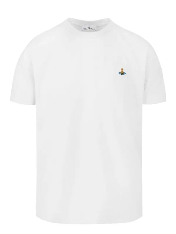 VIVIENNE WESTWOOD Orb Logo T-shirt - White
