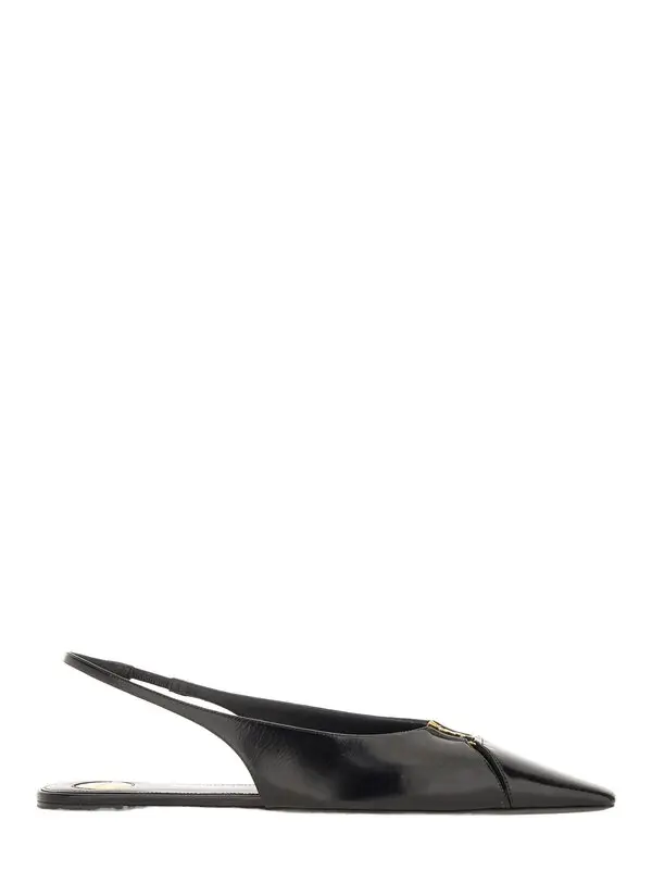 Saint Laurent Babylone Dancer Flat - Black