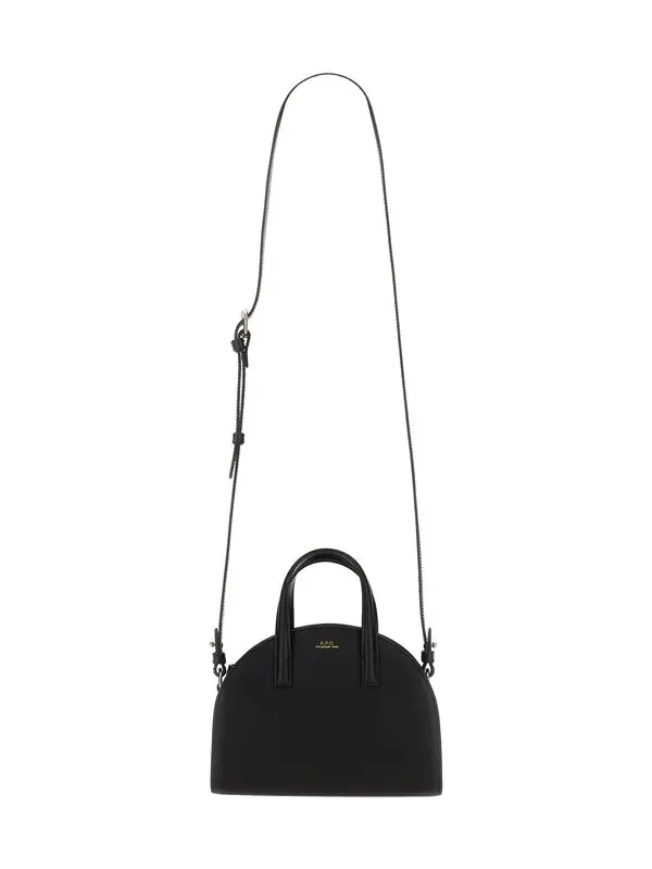 A.p.c. Demi-lune Small Tote Bag - Black