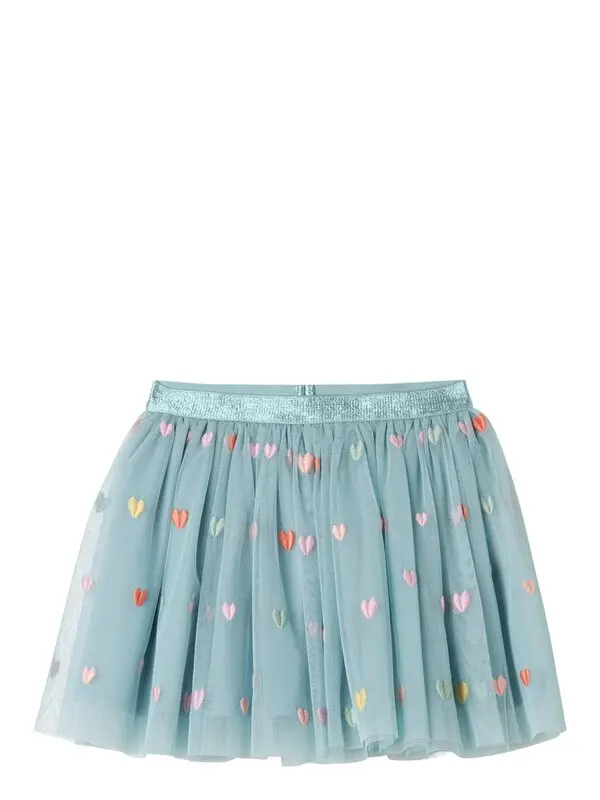 Stella McCartney Hearts Skirt - Azure