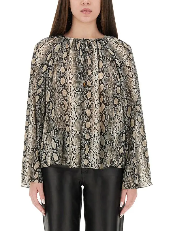 Michael Kors Animal Print Blouse - Animalier
