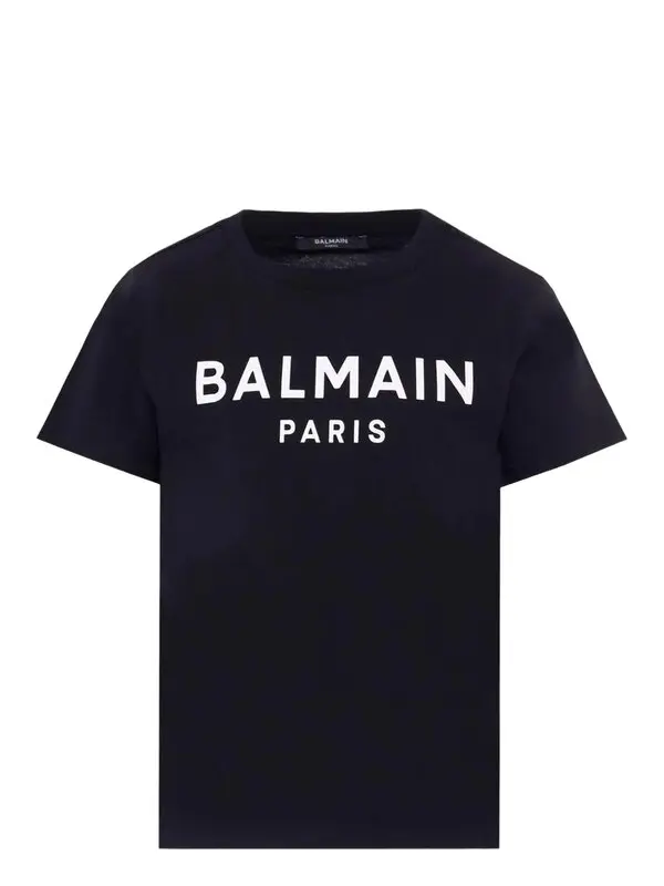 Balmain Logo T-shirt - Black