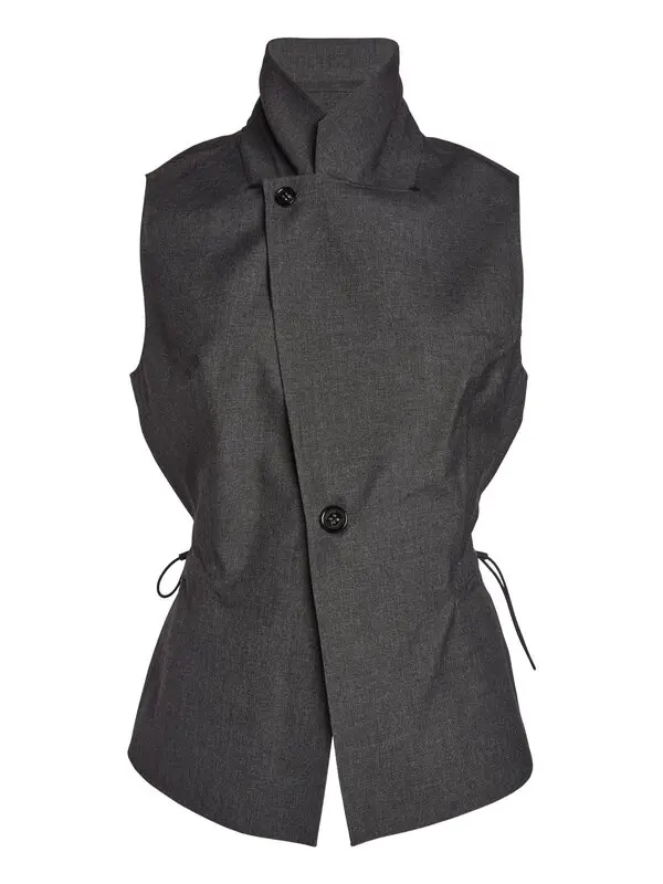 Coperni Tailored Vest - Grey