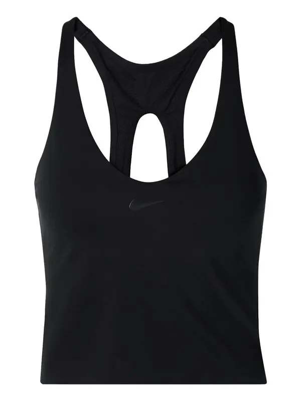 Nike Universa Cropped Dri-fit Tank - Black