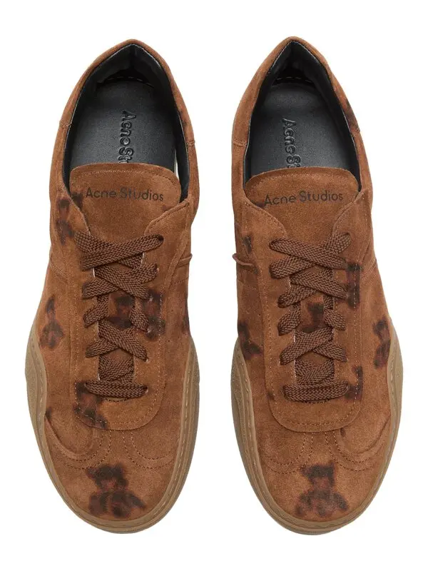 Acne Studios Lace-up Sneakers - Rust Brown