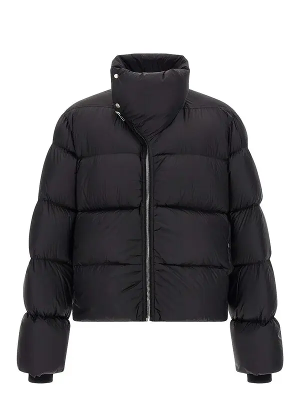 Rick Owens Turtle Quilted Down Jacket - Black