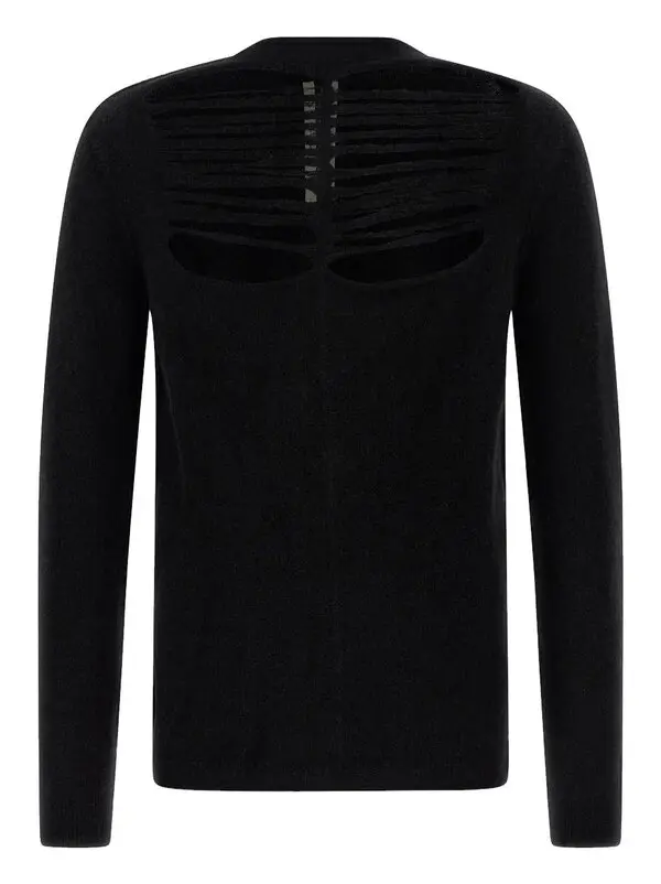 Rick Owens Wool Sweater - Black