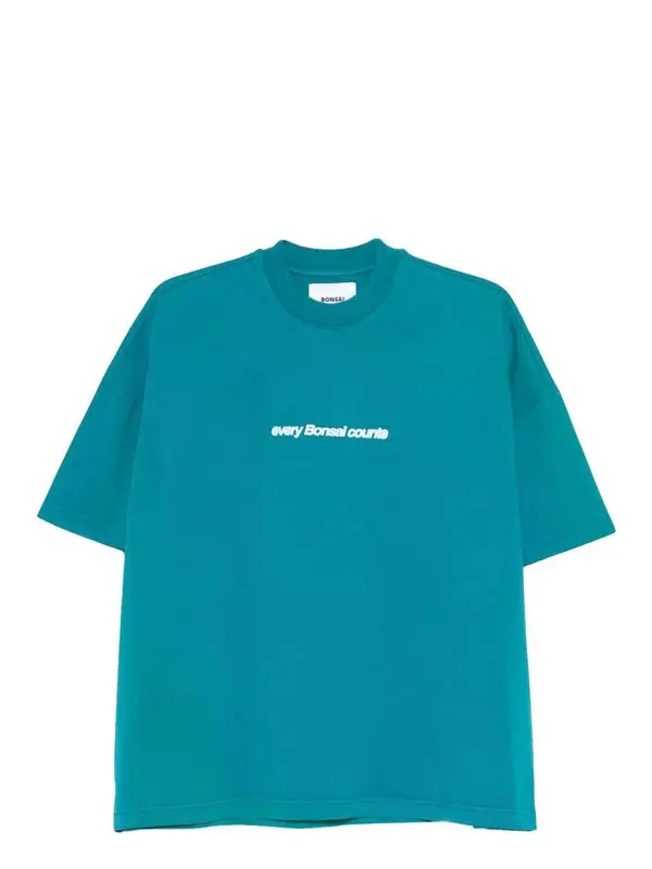 BONSAI Logo Graphic T-shirt - Blue
