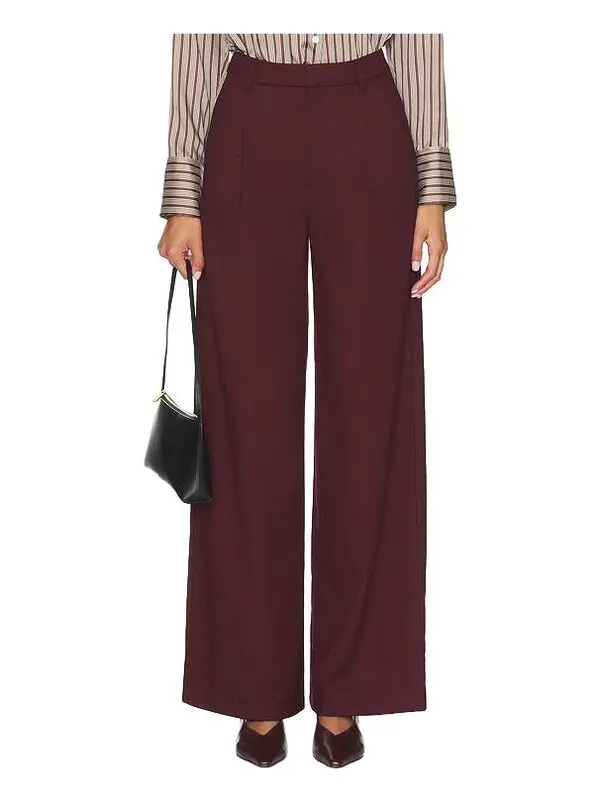 GESTUZ Paula Midwaist Pants - Aronia