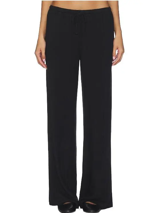 Eberjey Cozy Time Pant - Black