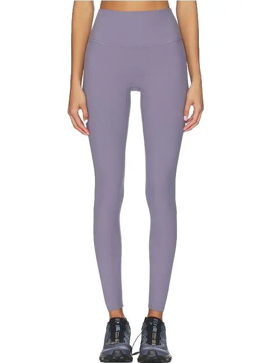 Spanx Spanxsmooth Onform Full-length Leggings In Grey - Orchid Ash
