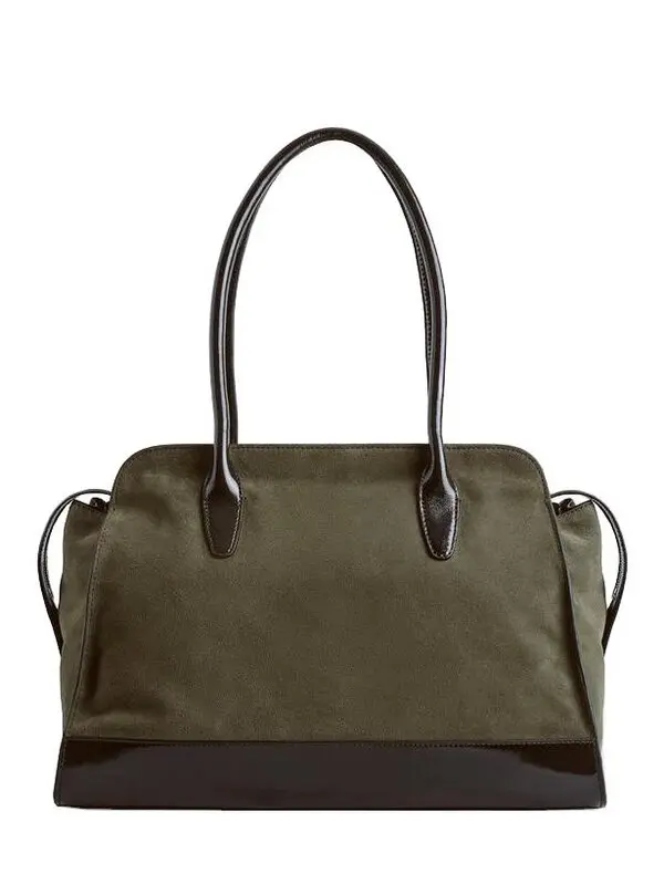 Cos Avenue Suede Tote Bag - Brown