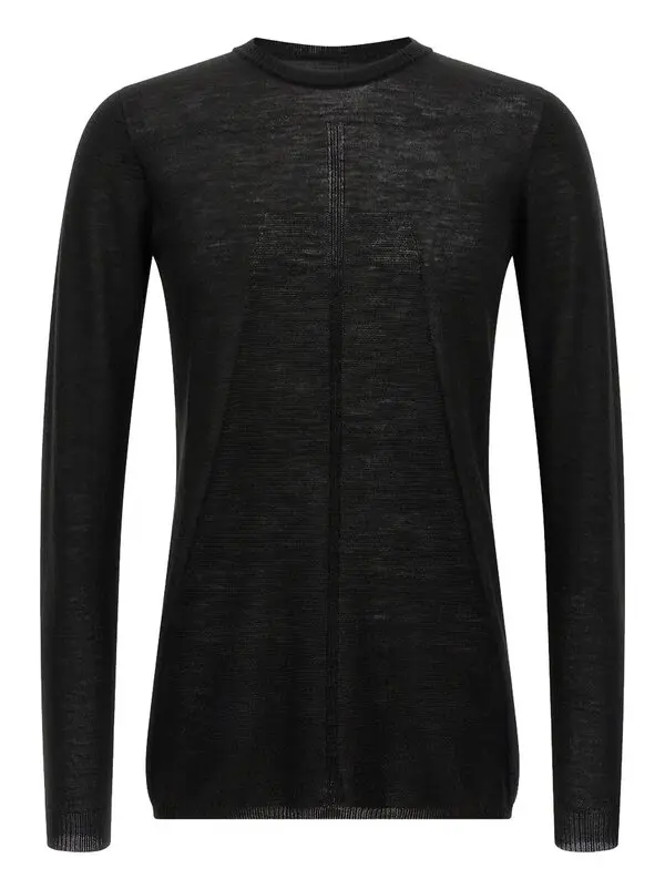 Rick Owens Biker Level Sweater - Black