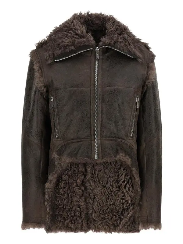 Rick Owens Exploder Jacket - Brown