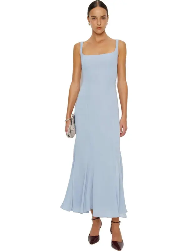 REFORMATION Ceecee Midi Dress - Blue