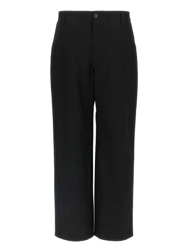 Gucci Nastro Web Twill Pants - Black