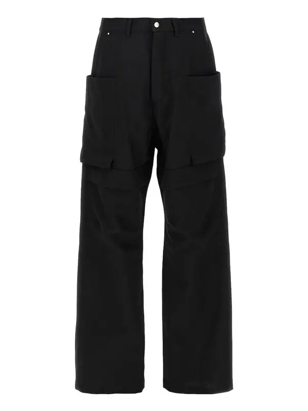 Rick Owens Stefan Cargo Trousers - Black