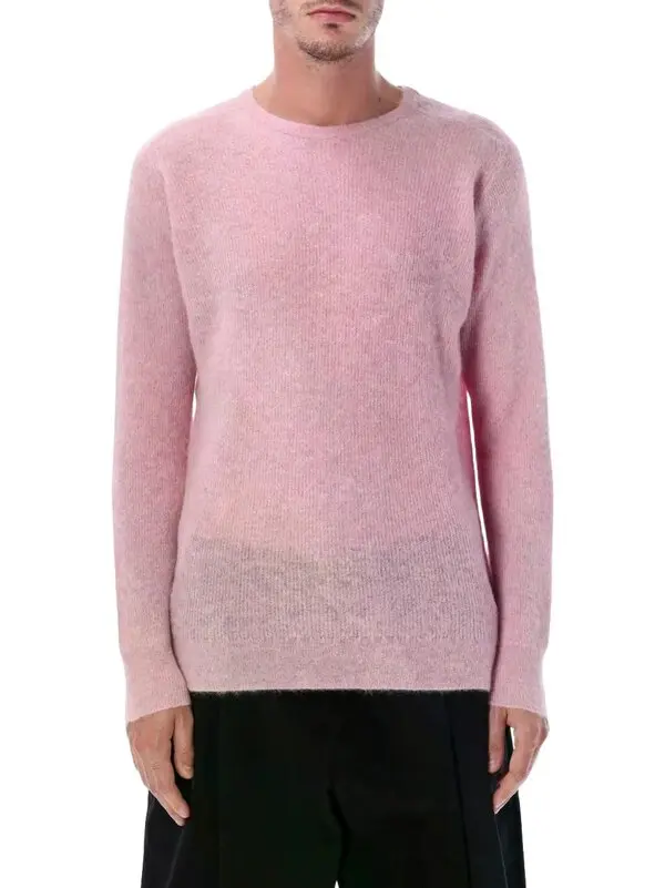 Auralee Crewneck Sweater - Pink