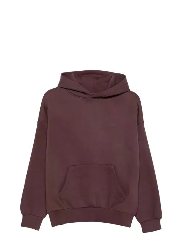 WRSTBHVR Pouch-pocket Hoodie - Red