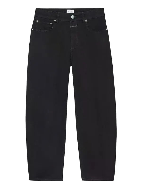 Closed High-waisted Jeans - Black