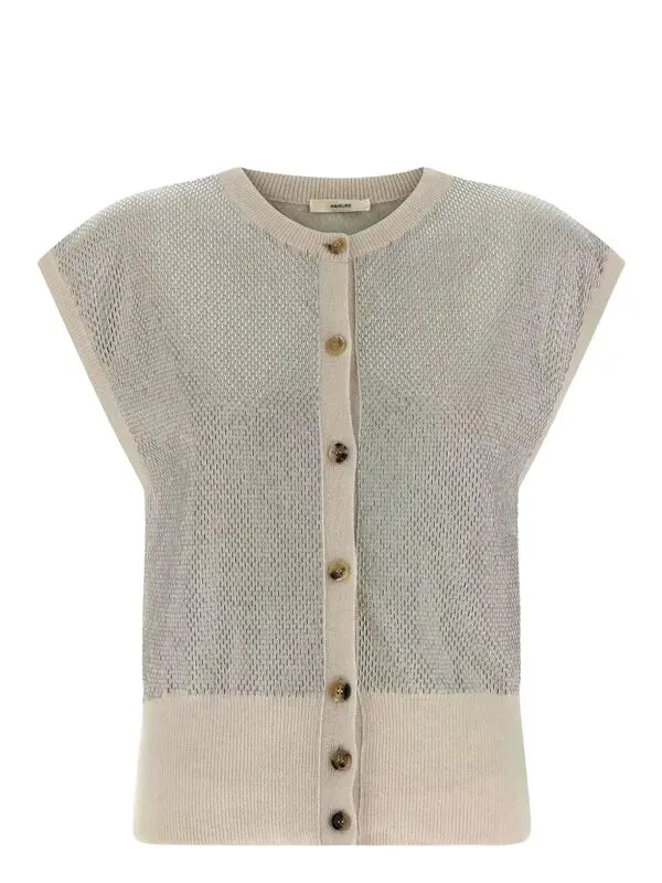 HAIKURE Knitted Vest - Neutrals