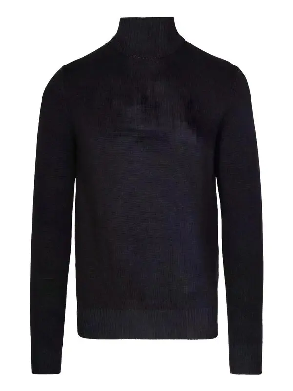 L.B.M. 1911 Turtleneck Sweater - Black