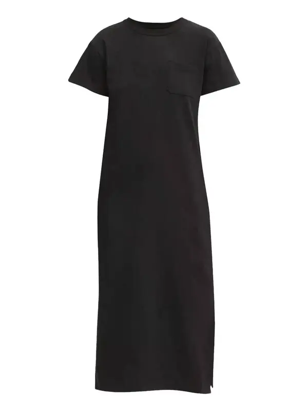 Fiorucci Pocket T-shirt Day Dress - Black