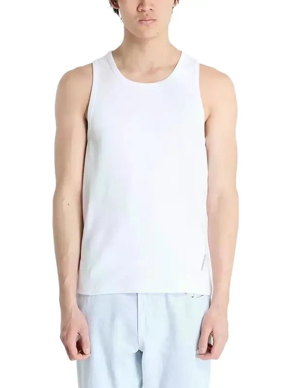 POST ARCHIVE FACTION Sleeveless Tank Top - White