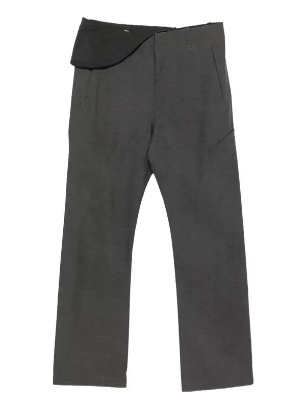 POST ARCHIVE FACTION Pocket-detail Trousers - Grey