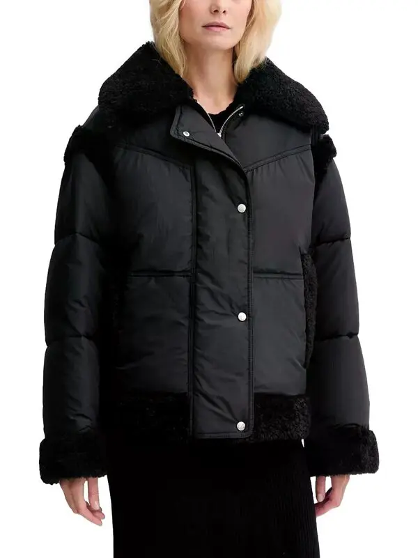 BOSS Long-sleeve Padded Jacket - Black