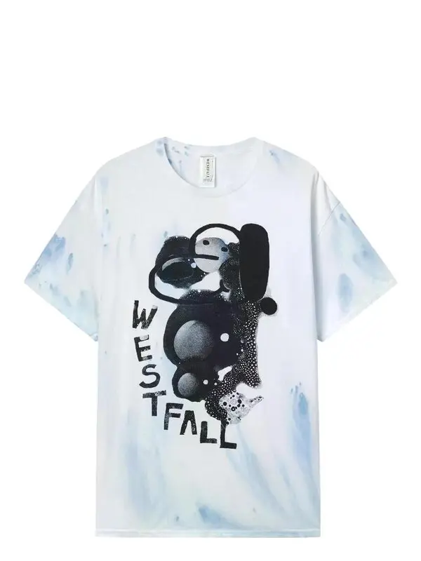 WESTFALL Graphic Print T-shirt - White
