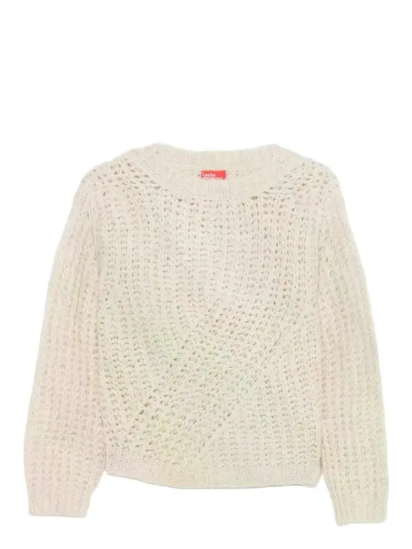 MERCI Cable-knit Knitted Top - Neutrals