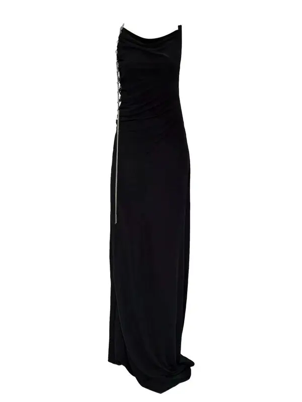 Dsquared2 Chain-detail Maxi Dress - Black