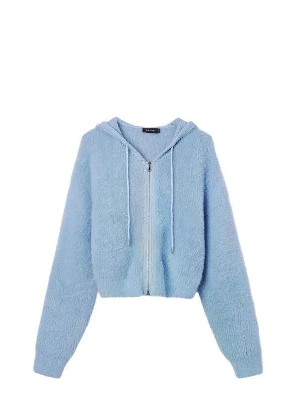 TOUT A COUP Zip-up Hoodie - Blue