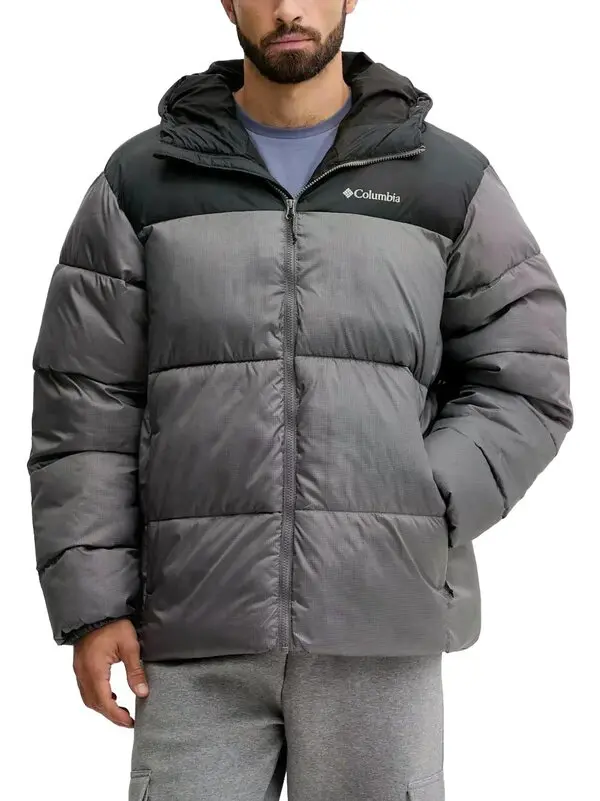 Columbia Hooded Padded Jacket - Grey