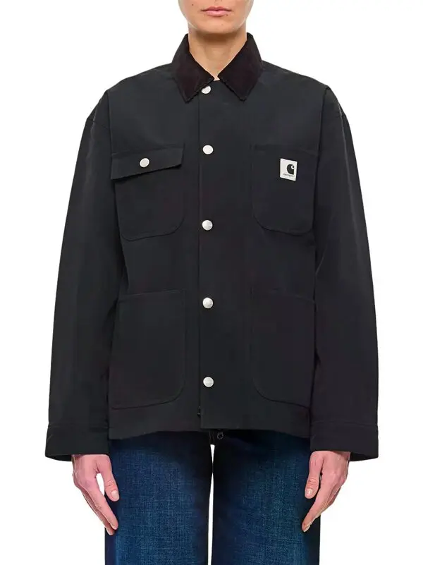 Carhartt Work In Progress Velvet Collar Jacket - Black