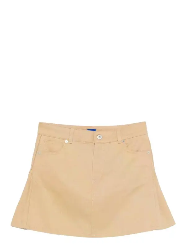 Hugo Patch-pockets Mini Skirt - Neutrals